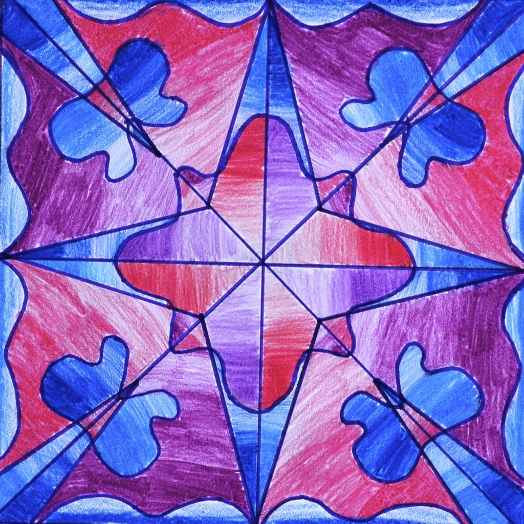 Disegni in simmetria radiale