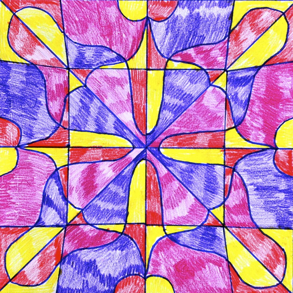 Disegni in simmetria radiale – Arte a Scuola