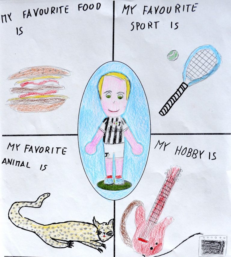 Drawing about me: 2 worksheets – Arte a Scuola