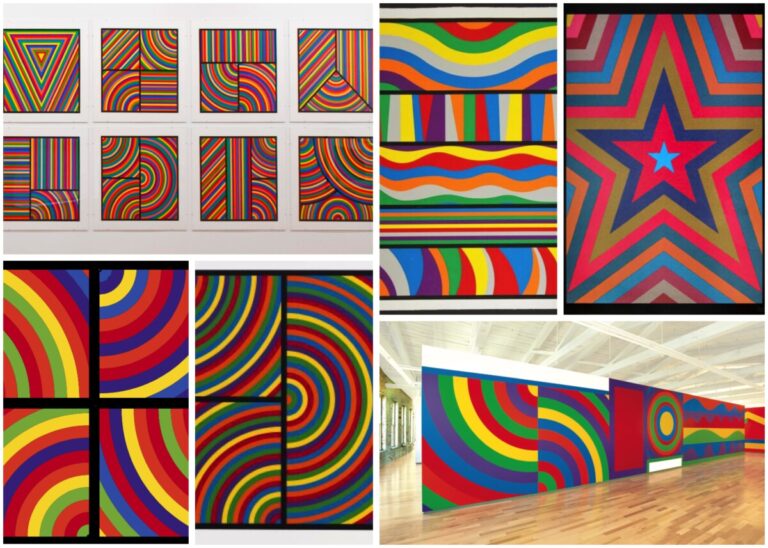 Arte con le linee ispirata a Sol Lewitt – Arte a Scuola