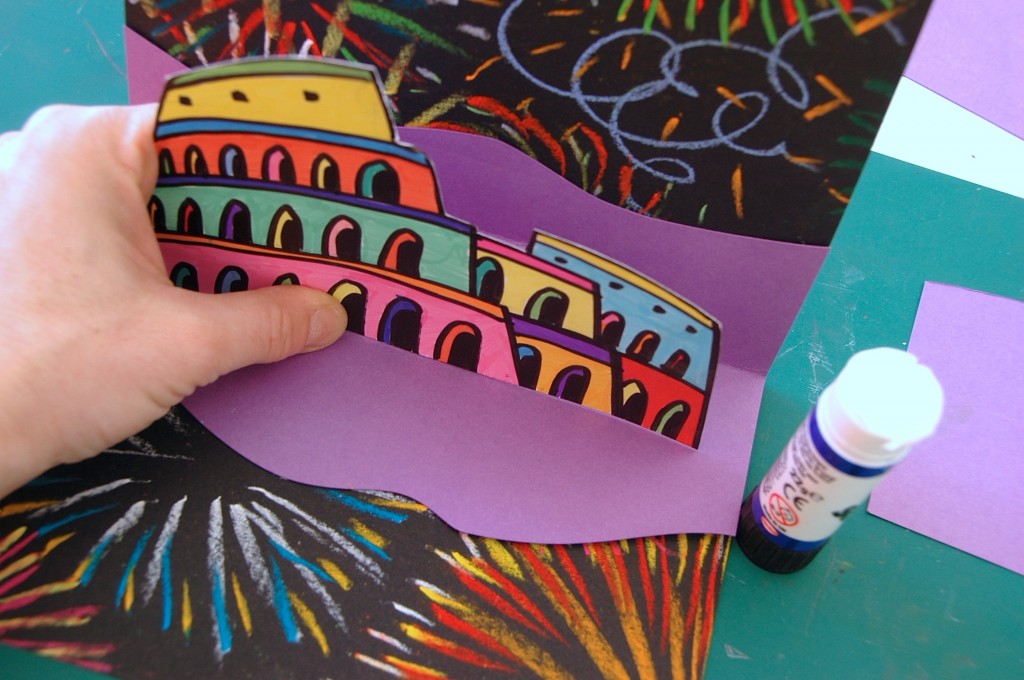 Pop-Up Italian Roman arenas – Arte a Scuola