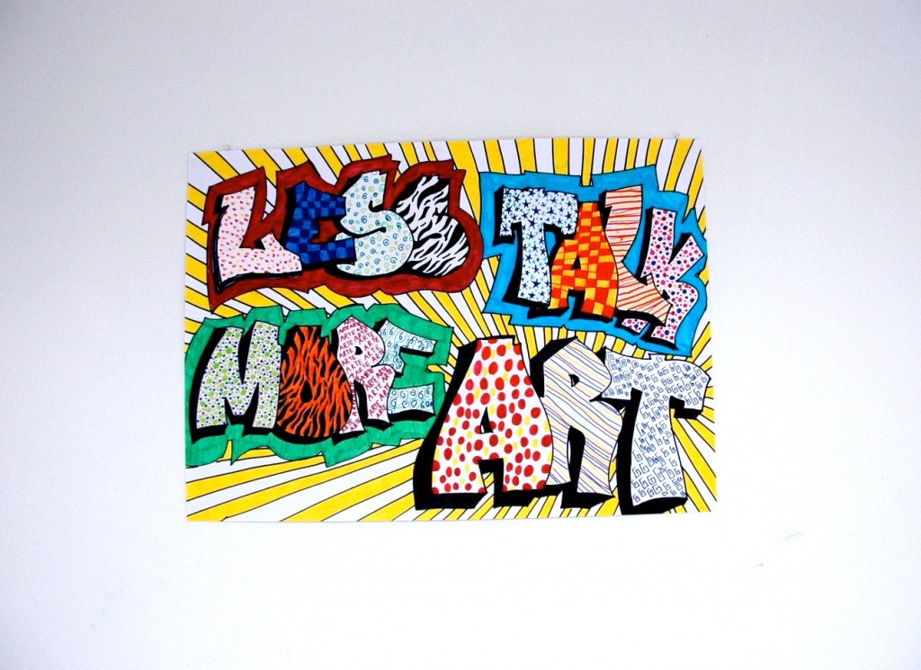 Less talk, more ART! – Arte a Scuola