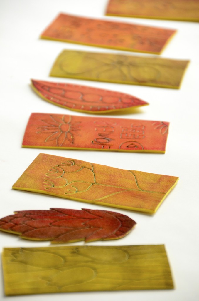 Little book printed with Craft Foam – Arte a Scuola