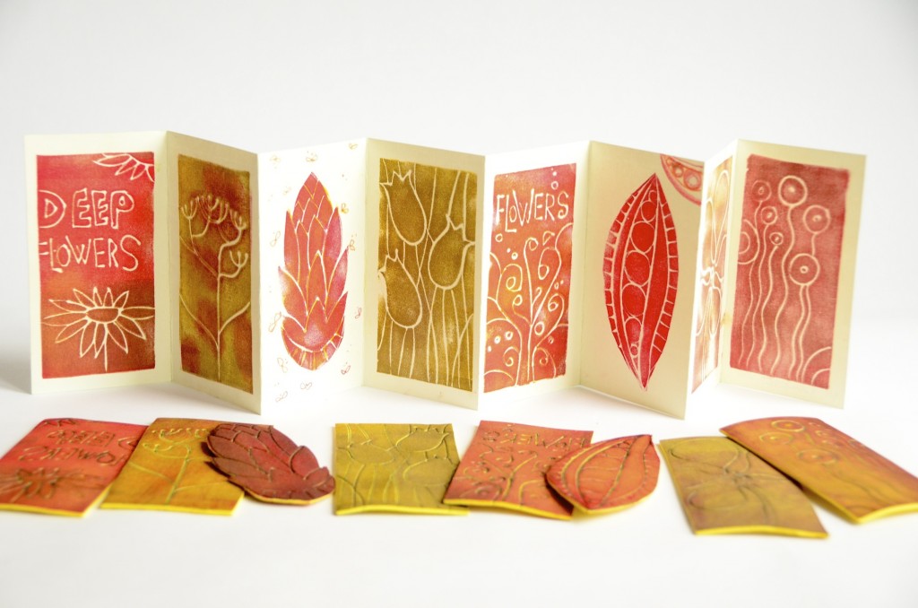 Little book printed with Craft Foam – Arte a Scuola