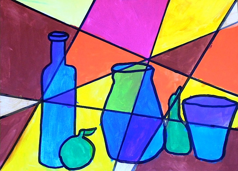 Warm and cool colors for a still life – Arte a Scuola
