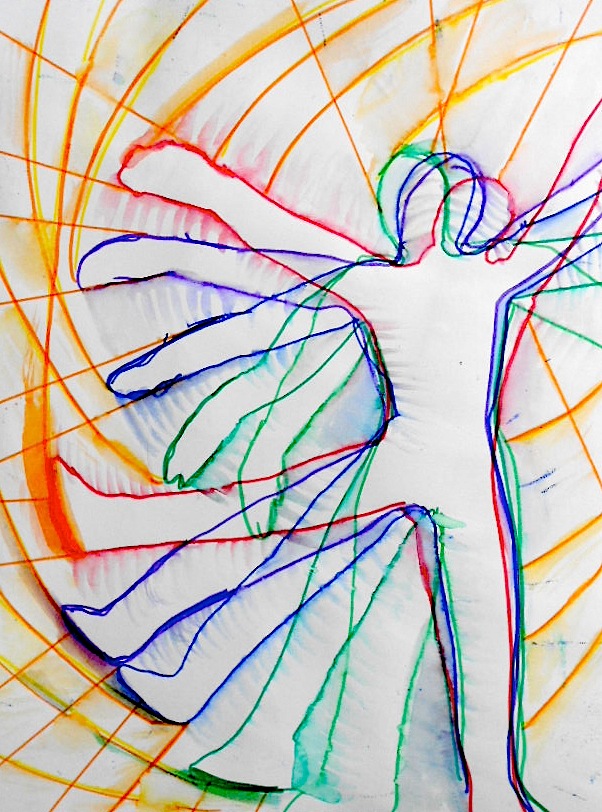 Moving figures inspired by Futurism – Arte a Scuola