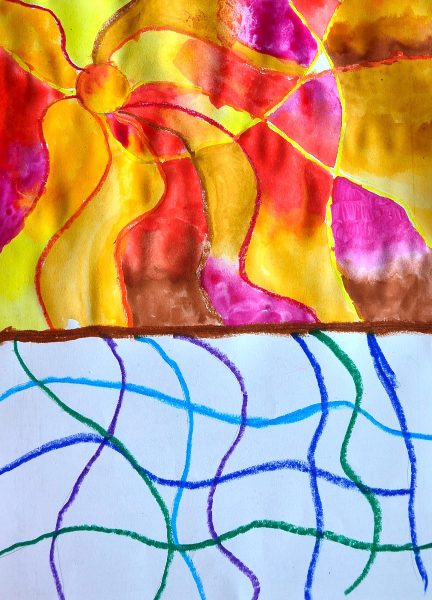 Warm & cool watercolor: cities on the sea – Arte a Scuola