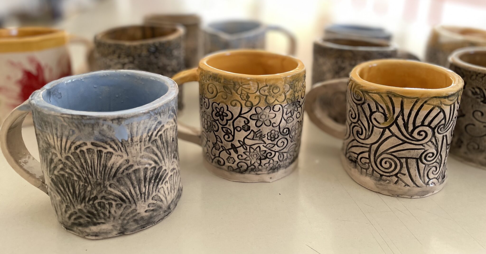 Ceramic Cylindrical Cup with slab technique – Arte a Scuola